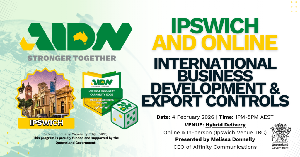 Welcome to AIDN - Australian Industry and Defence Network